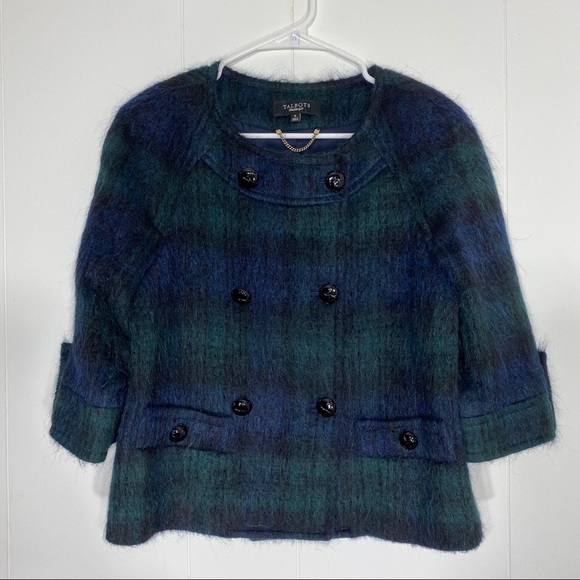 Talbots | Jackets & Coats | Talbots Womens Double Breasted Jacket Sz 6 ...